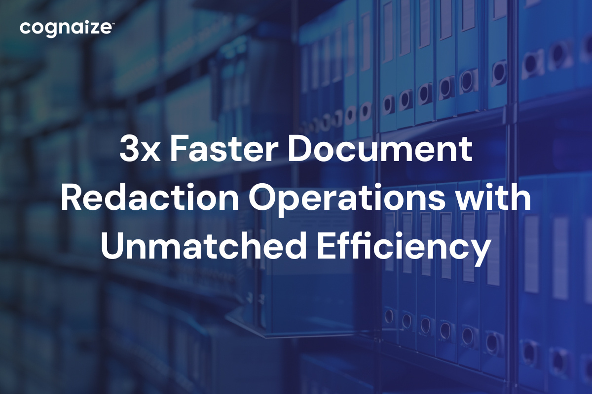 Case Studies: Achieving 3x Faster Document Redaction Operations